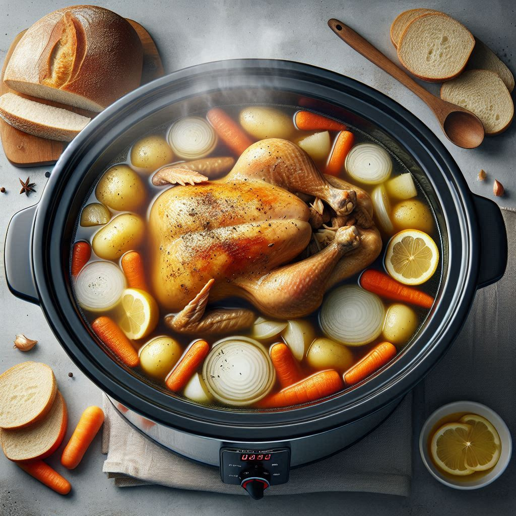 Crockpot Whole Chicken Recipe – Crooked Tree Chicken Ranch Products