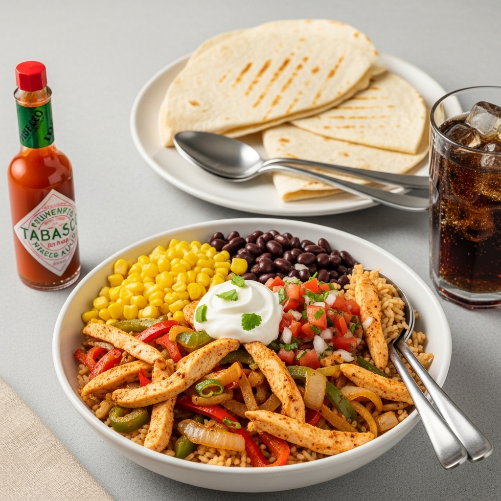 Chicken Breast Fajita Bowl Recipe (Serves 4) – Crooked Tree Chicken ...