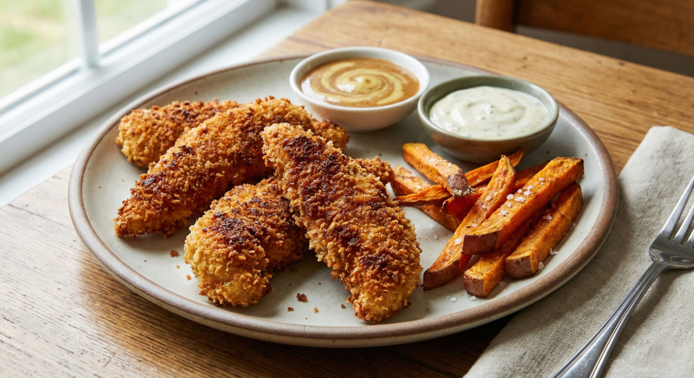 The "Wait, Are These Baked?" Chicken Tenders – Crooked Tree Chicken ...